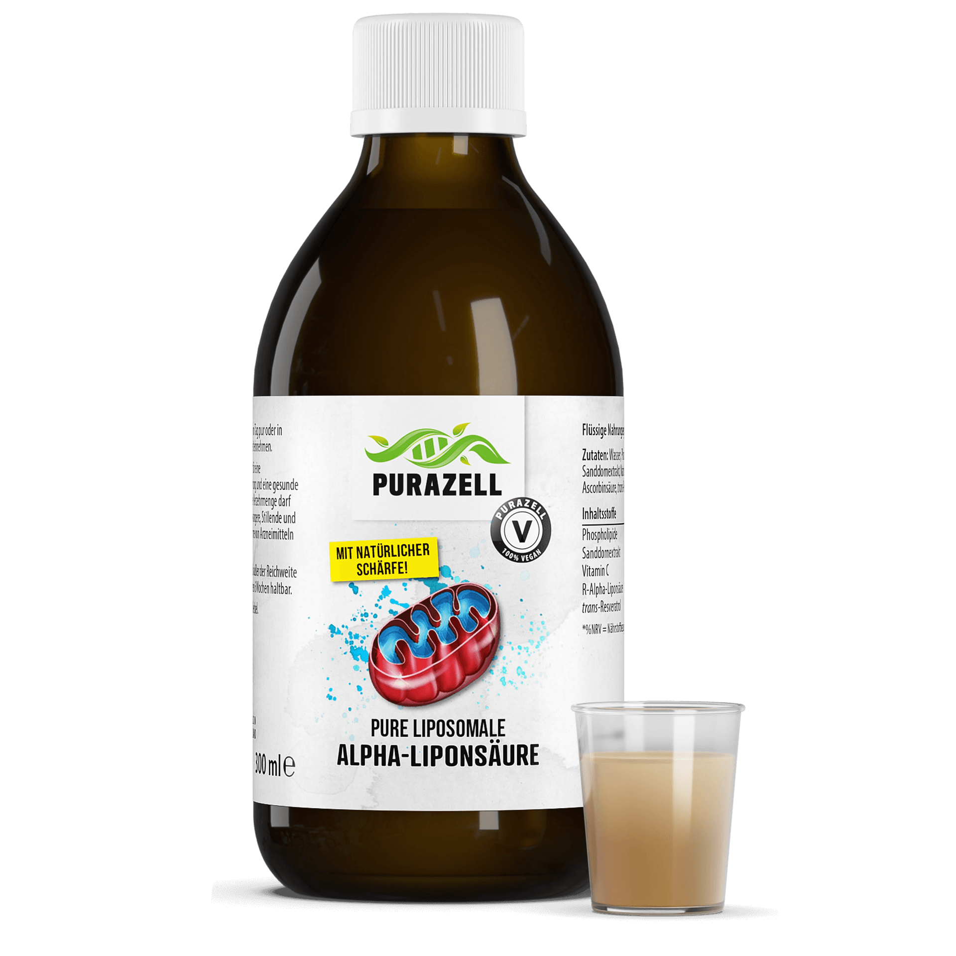 Pure Liposomale Alpha-Liponsäure | Purazell