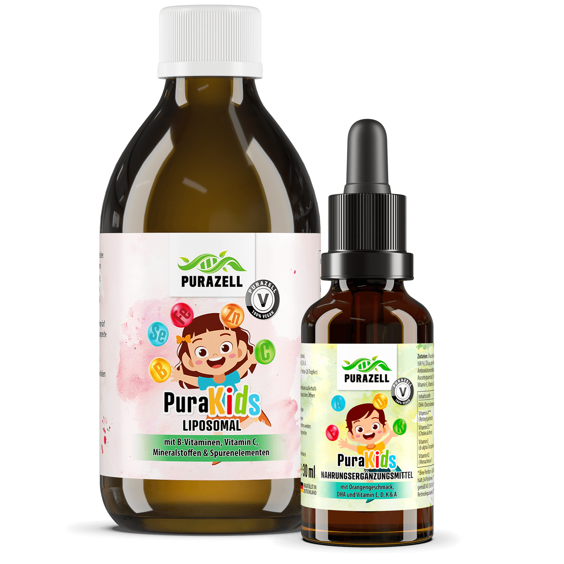 Purazell - liposomale Vitamine, gekeimte Bio Rohkost Lebensmittel ...